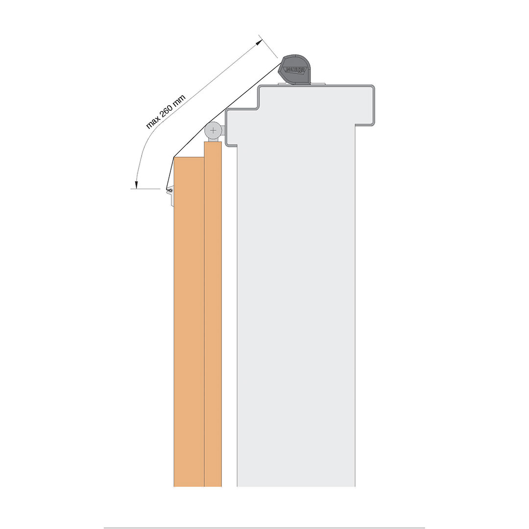 Glass Door Finger Guard : Anti Finger Trapping Device - fingerkeeper.co.uk